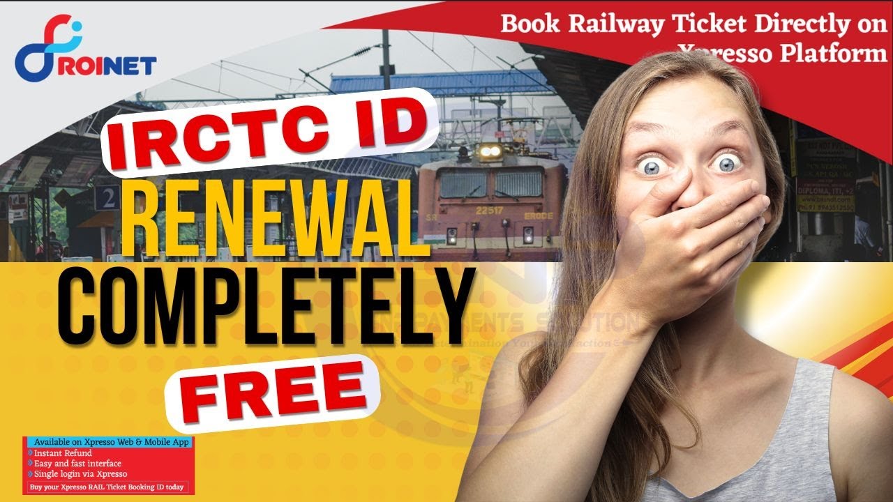 Irctc Agent id Renewal Completly Free || Irctc এজেন্ট আইডি রিনুয়াল ...