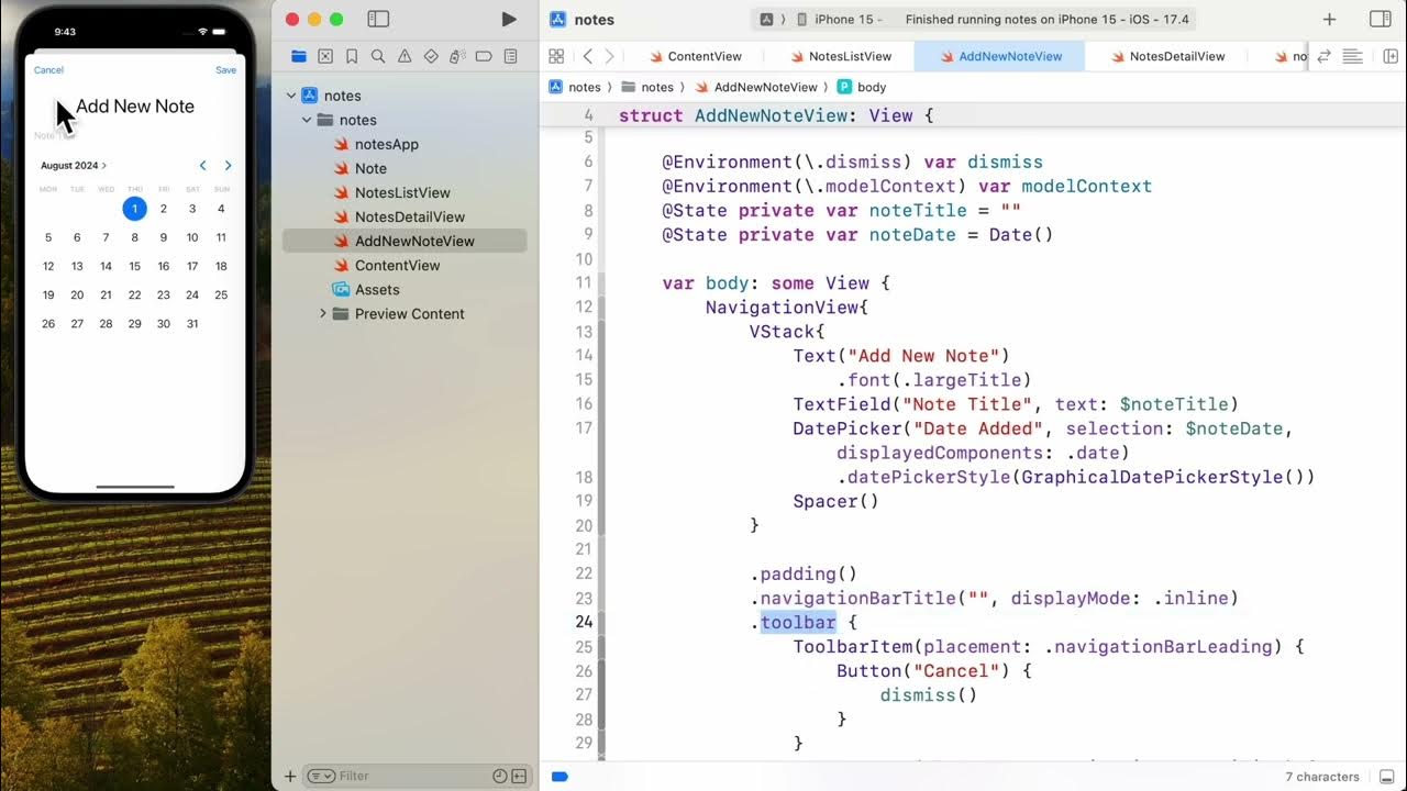 SwiftData - Notes App - YouTube