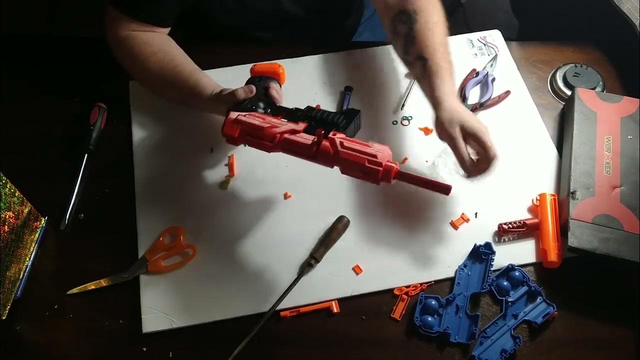 Another nerf knockout mod part 2 - YouTube