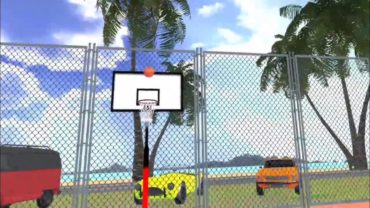 『VR Sports：Basketball』Steam VR Game play #2 oculus touch - YouTube