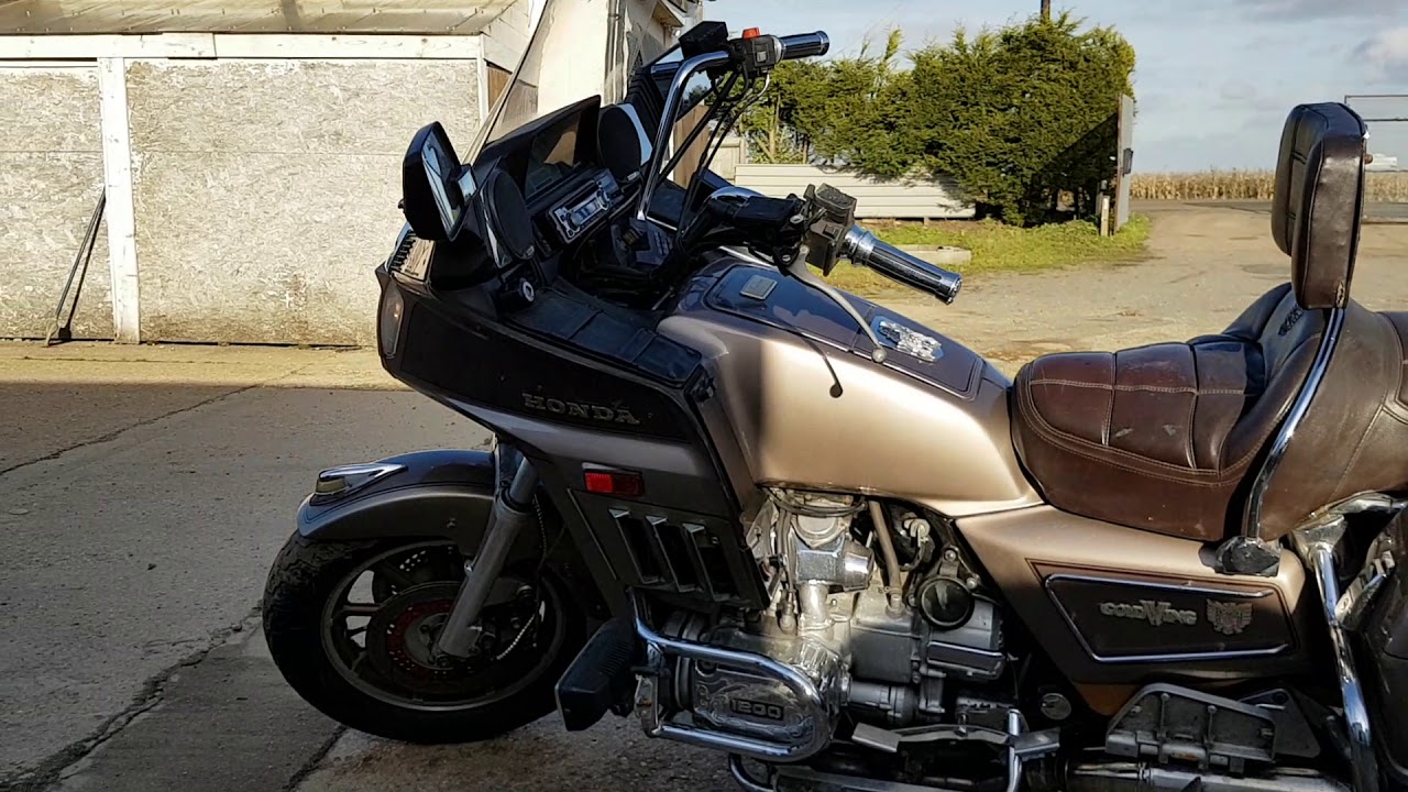 1984 Honda Goldwing GL1200 - YouTube