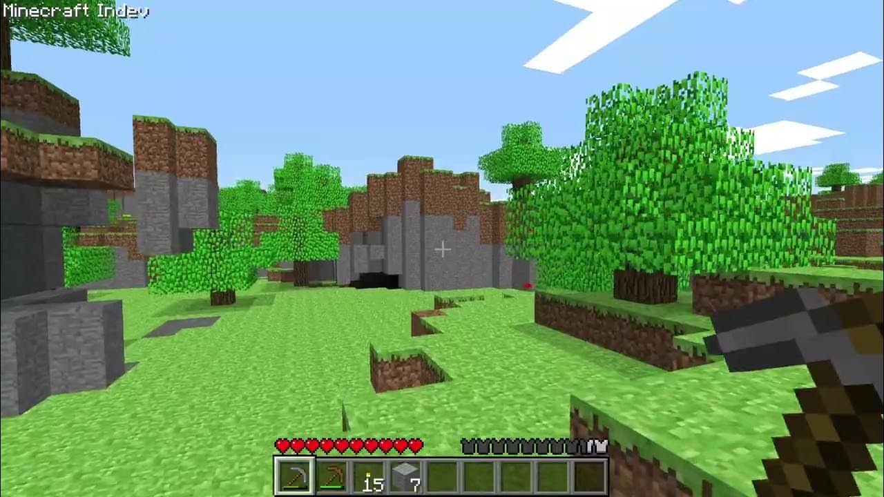 Minecraft Indev(latest version) - YouTube