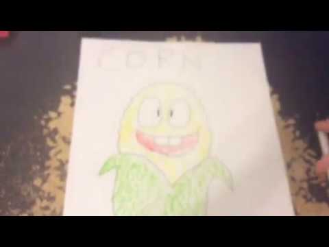 How to Draw Letters #15 - Corn (Letter C) - YouTube