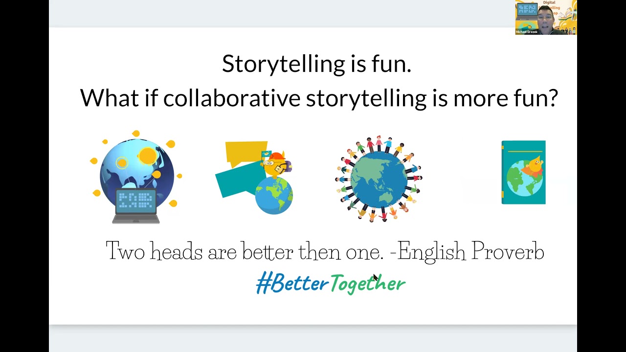 Fostering Connections Through Collaborative Digital Storytelling: Featuring Michael Drezek - YouTube