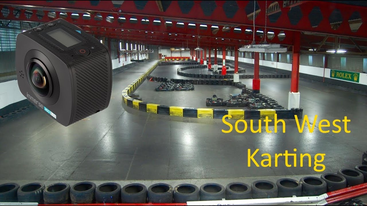360 video Go karting at South West Karting | Kitvision Immerse duo 360 ...