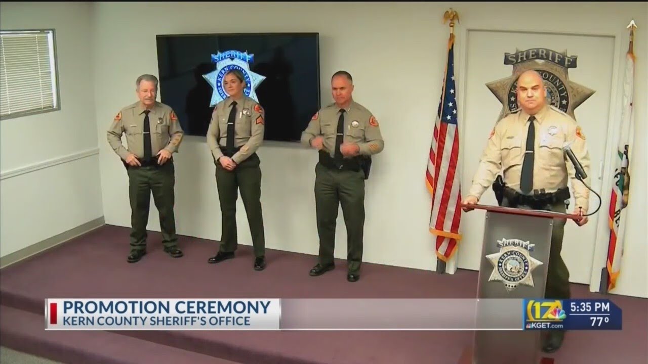KCSO hosts promotion ceremony - YouTube