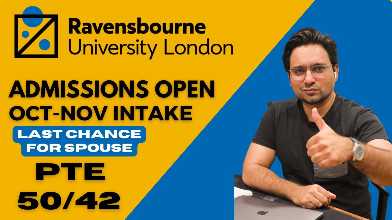 Ravensbourne University | Oct-Nov Admission Open | PTE 50/42 | Studify ...