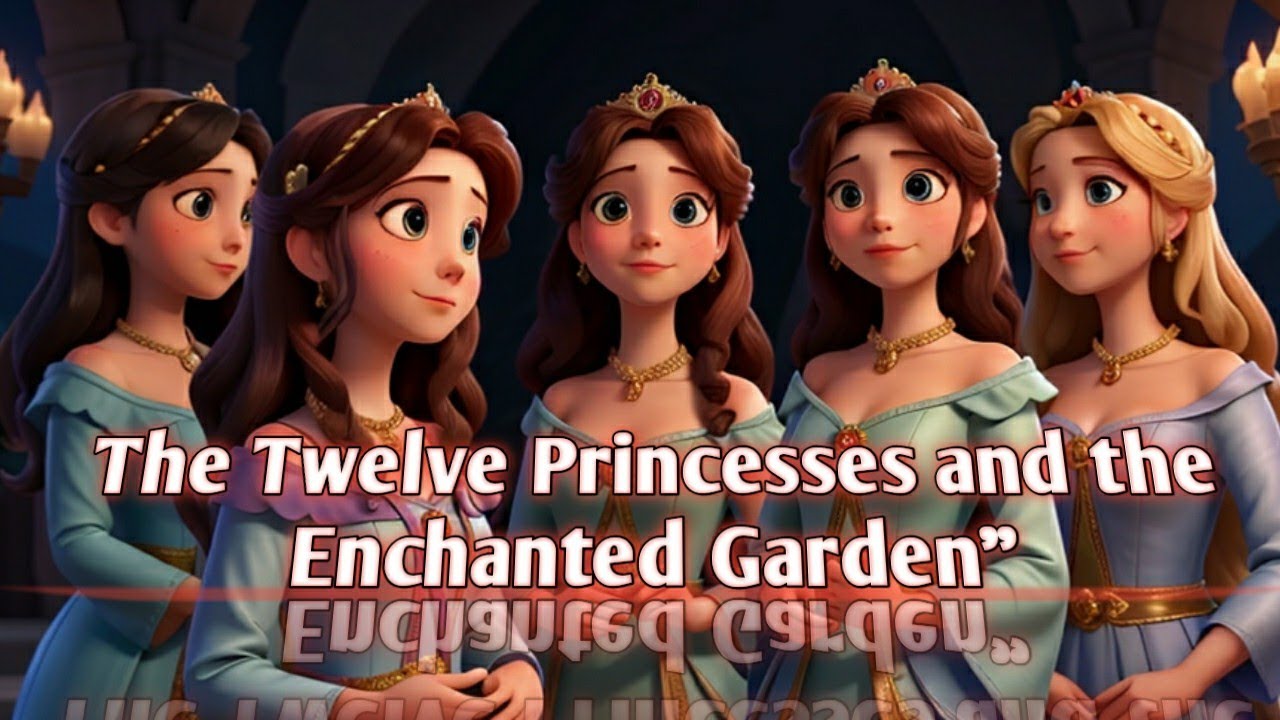 The Twelve Princesses and the Enchanted Garden" | cartoon stories in ...