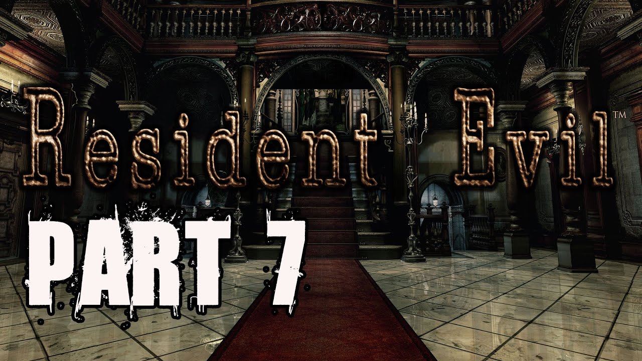 Resident Evil Remastered HD Walkthrough Part 7 No Commentary - YouTube