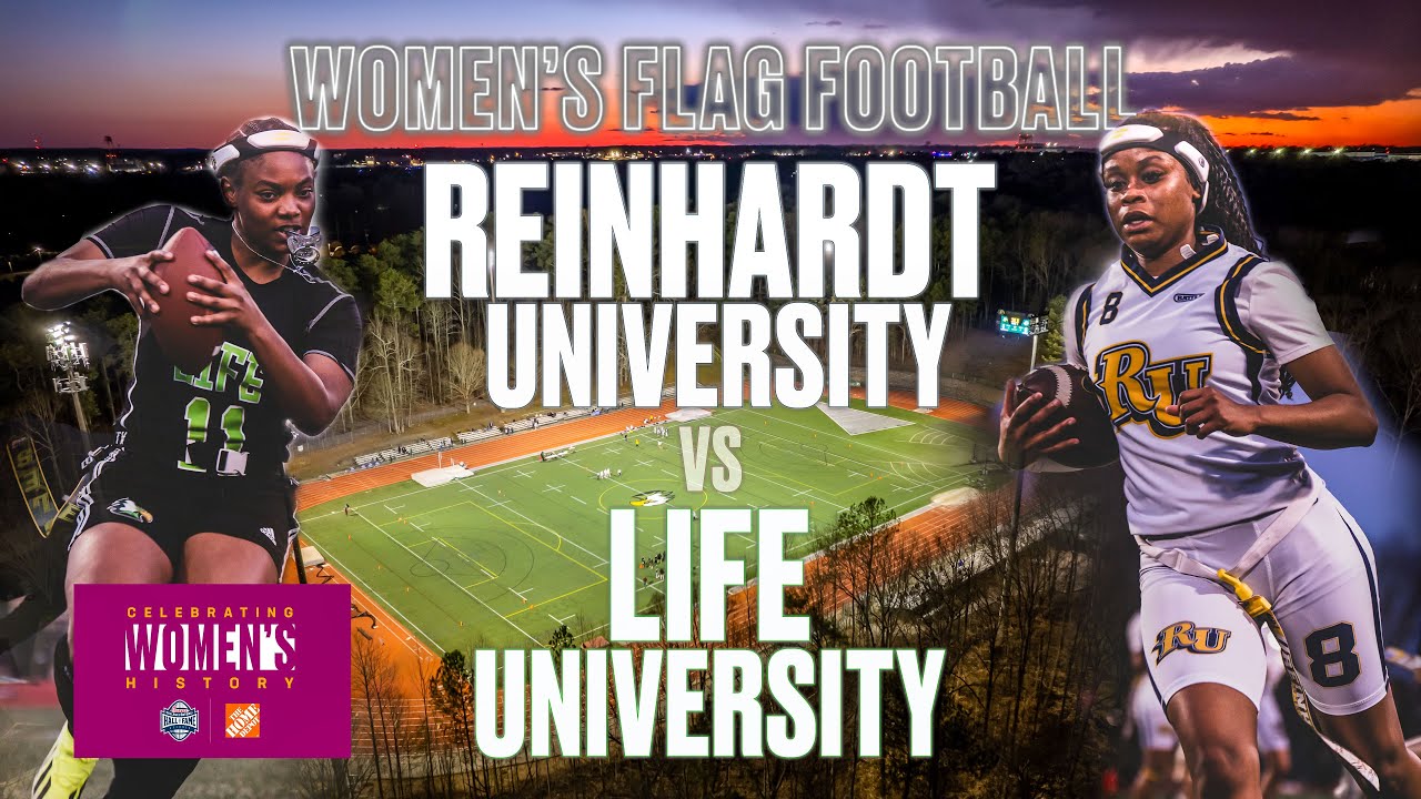 Women's Flag Football - Reinhardt University vs. Life University ...