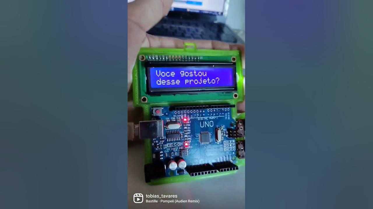 Projeto Arduino com display lcd - YouTube