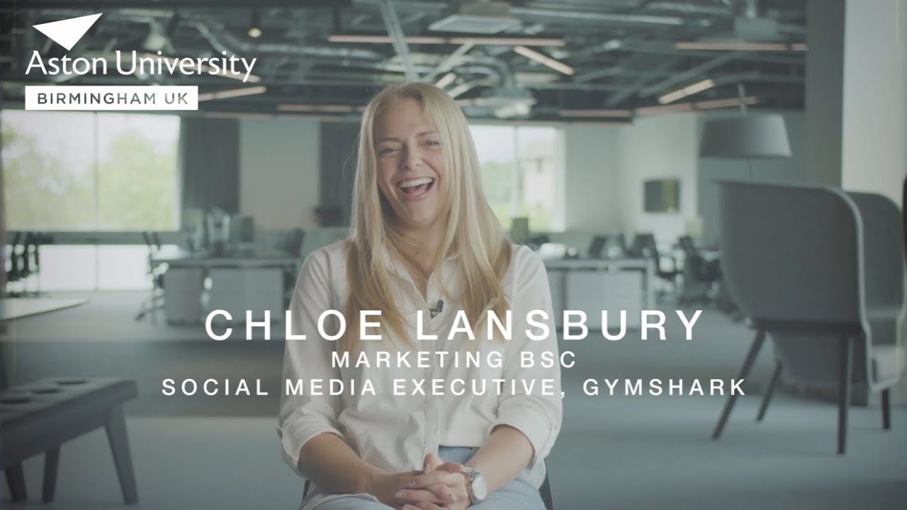 Chloe's Graduate Story - from Aston University to Gymshark - YouTube
