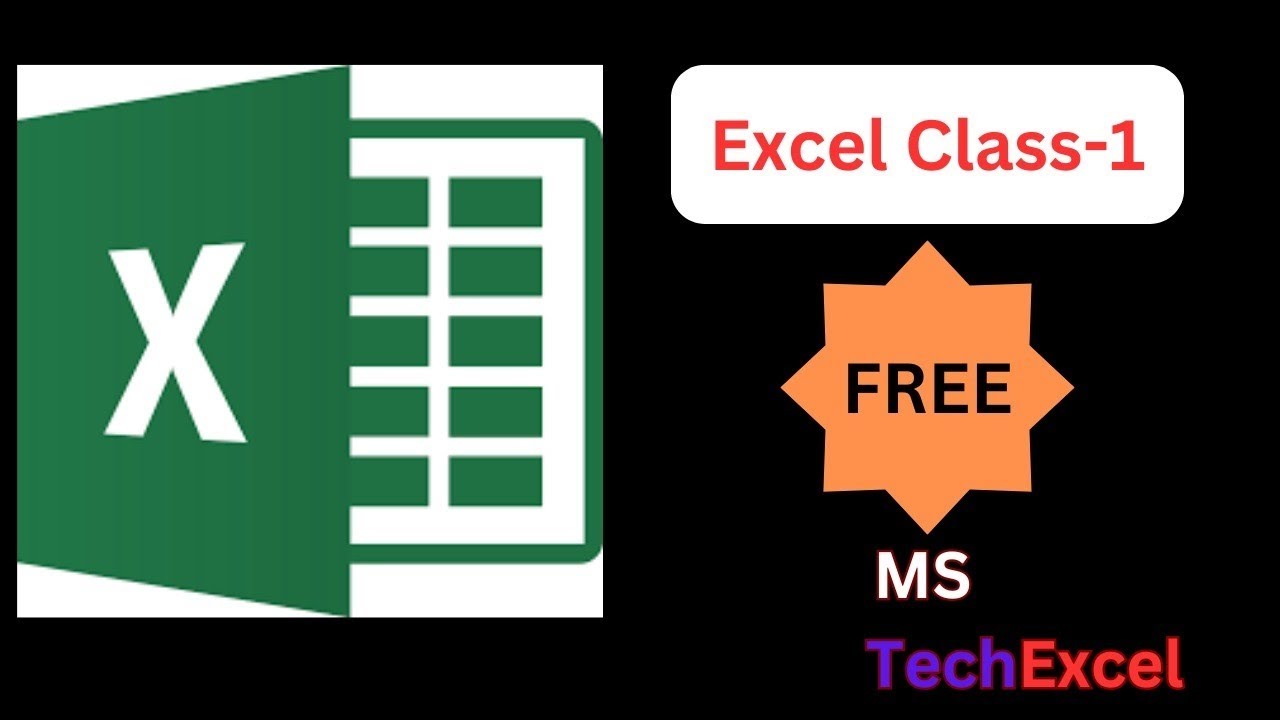 Excel Class 1 Basic To Advance Daily Youtube