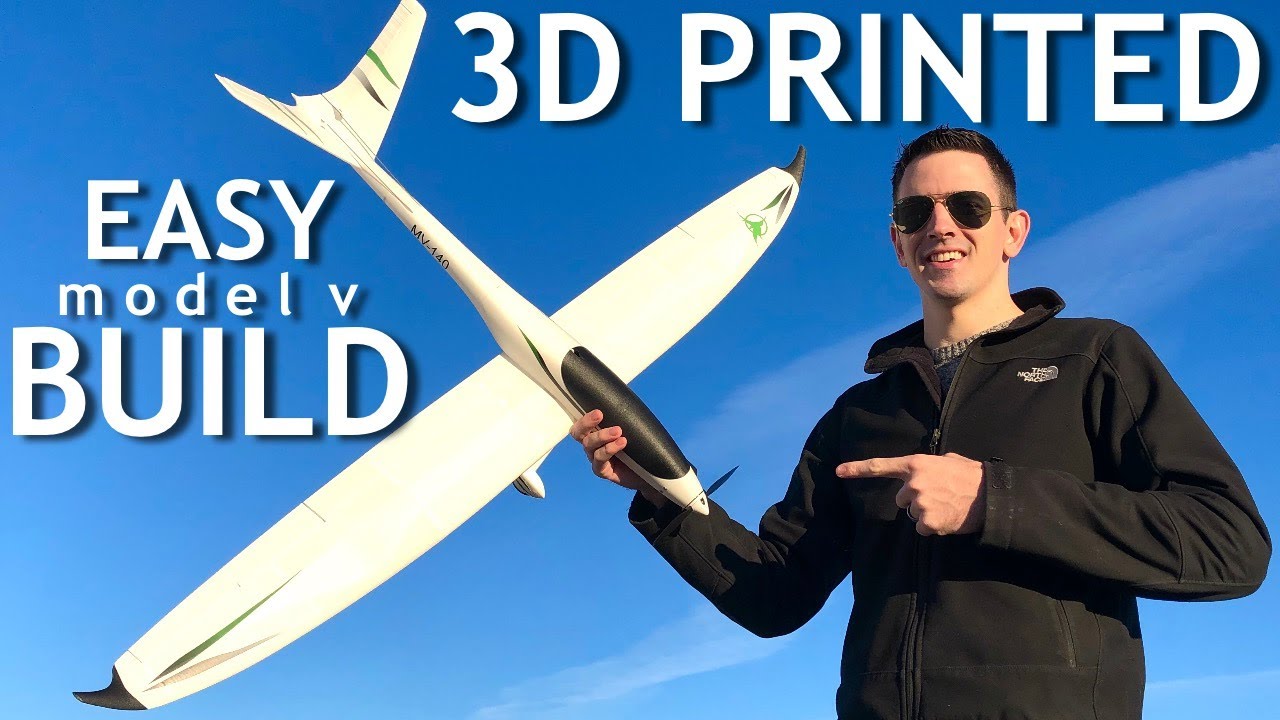 How to Build Eclipson Model V - RC 3D Printed Airplane - YouTube