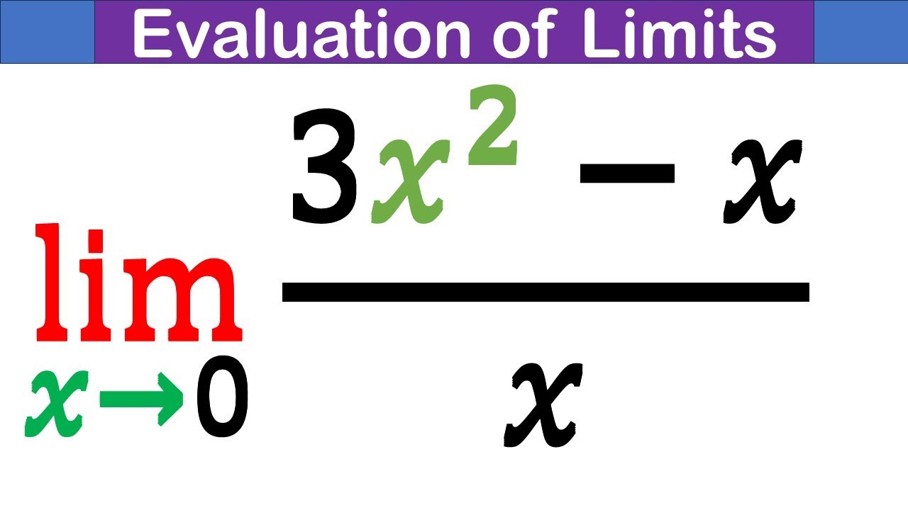 STOP Making This Mistake | Limits Evaluation - YouTube