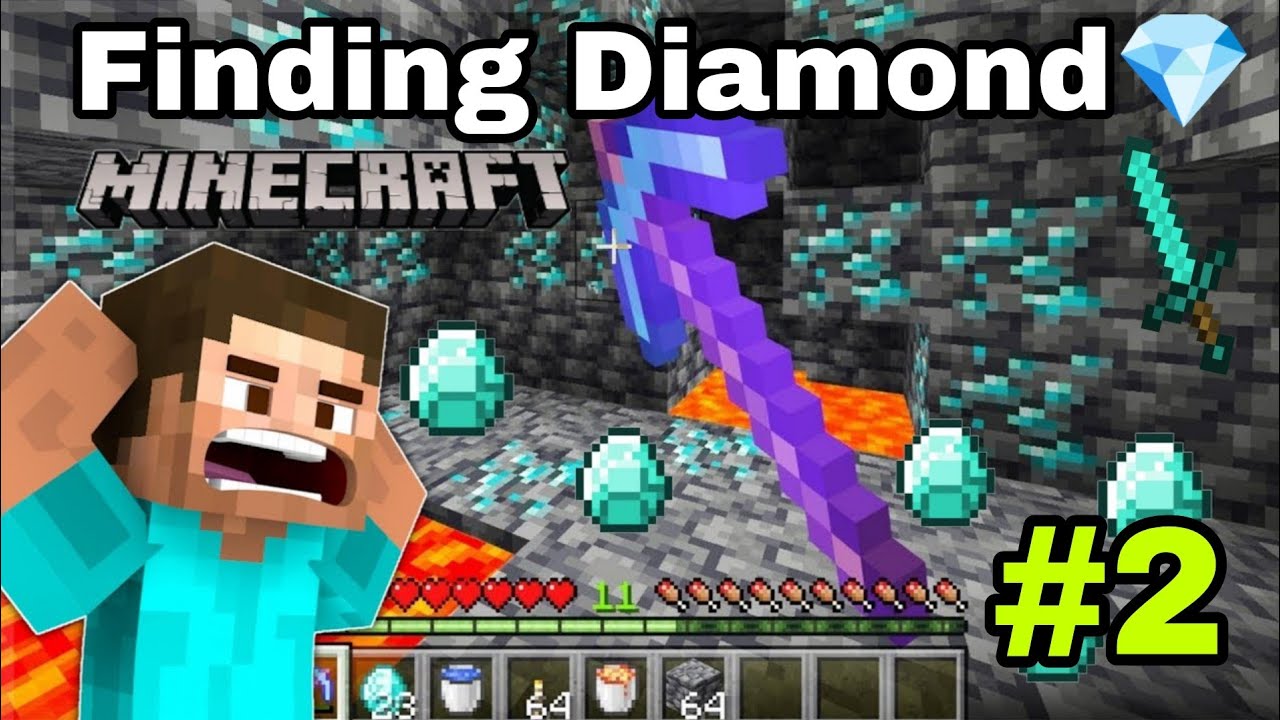 Finding Diamond💎 And Exploring Caves Minecraft | Minecraft Survival Ep ...