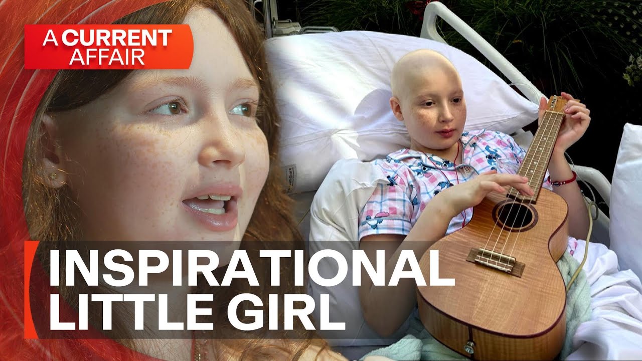 Sick little girl's beautiful hospital visit from beloved singer | A ...