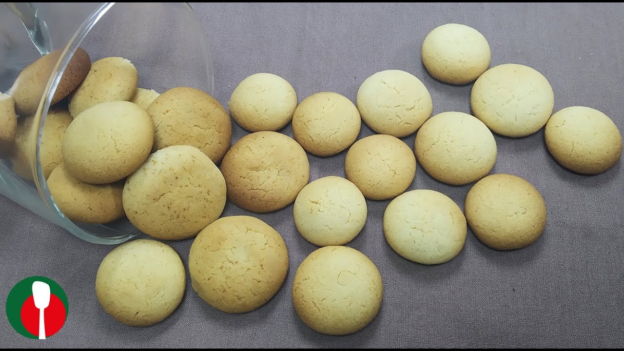 Mini Biscuit/Milk Cookies Recipe || Eggless & Without Oven - YouTube
