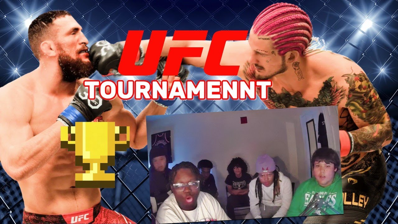 I HOSTED A UFC 5 TOURNAMENT WITH MY FRIENDS - YouTube