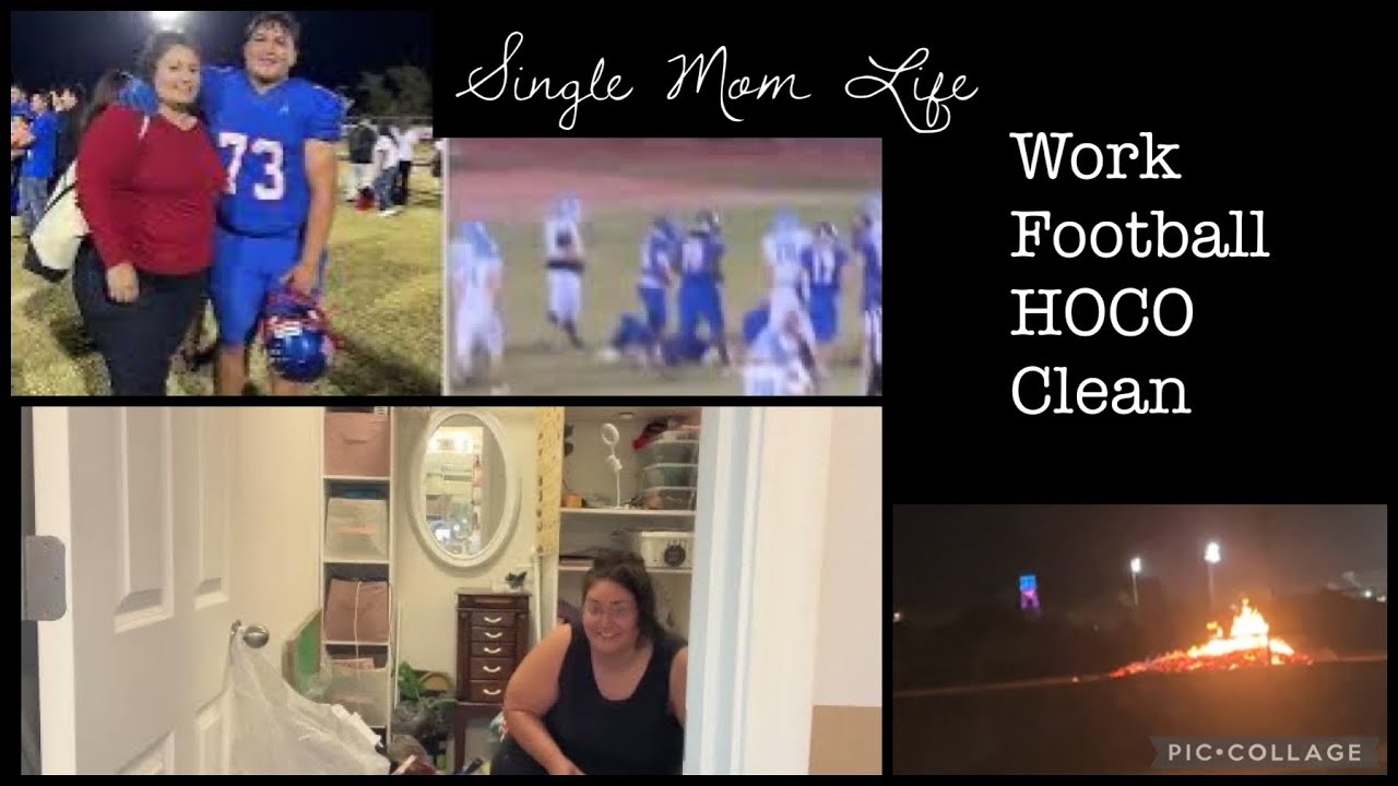 Single mom life: Cleaning and homecoming/HOCO week - YouTube