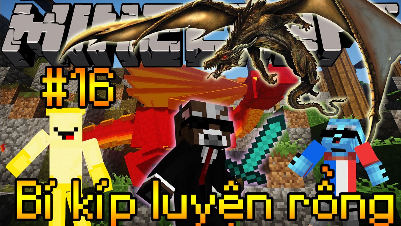 Oops Club Minecraft | Bí Kíp Luyện Rồng #16 | "Rồng Mẹ Nổi Giận ...