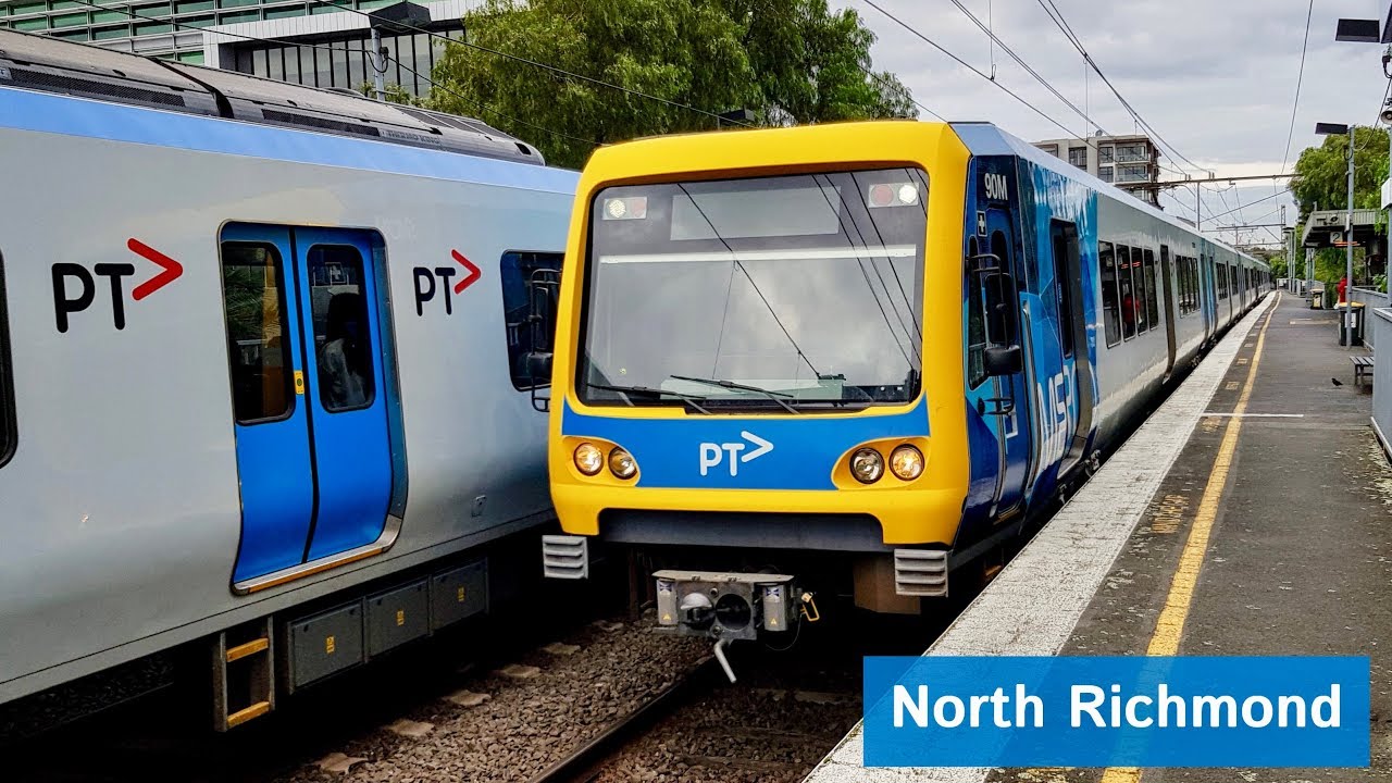 Melbourne Trains Vlog 28: North Richmond - YouTube