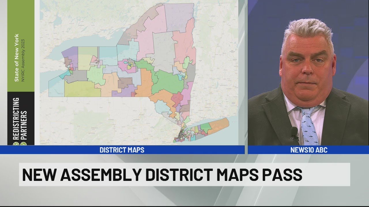 New assembly district maps pass - YouTube
