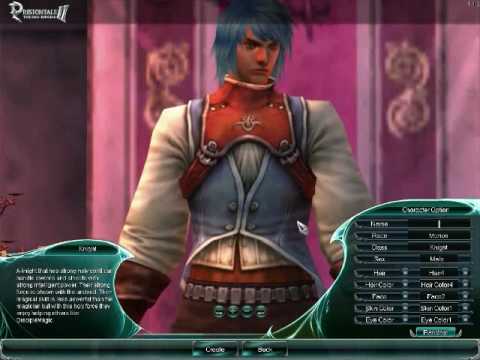Priston Tale 2: Character creation; Knight - YouTube