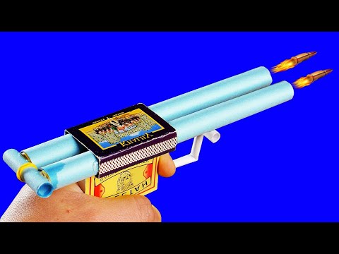 How to Make a Matchbox Gun - Paper Gun | Paper Gun | Make guns with ...