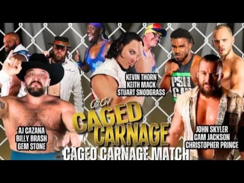 CAGED CARNAGE: Team Kevin Thorn VS Team John Skyler VS Team AJ Cazana(OSCW 12-15-24) - YouTube