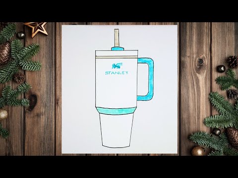 How to Draw the Stanley Cup | Drawing Tutorial (step by step ) #stanley ...