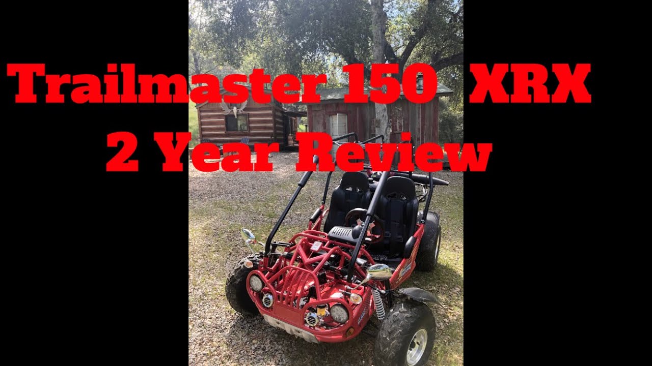 Trail Master 150 XRX 2 year Review & Riding footage - YouTube