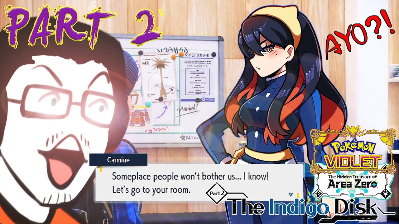 POKEMON IS A DATING GAME NOW?! The Indigo Disk DLC Pokemon Violet Part ...