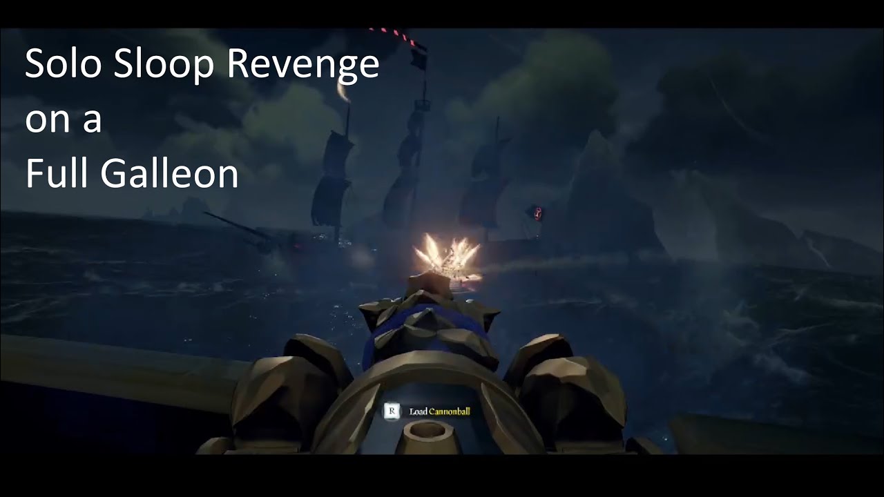 Solo Sloop REVENGE vs Full Galleon Betrayal - YouTube