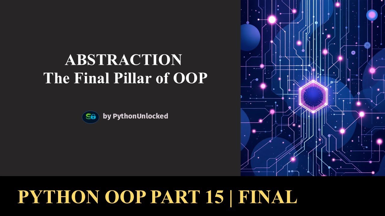 Python OOP Part 15 (Finale): Mastering Abstraction in Python with Examples - YouTube