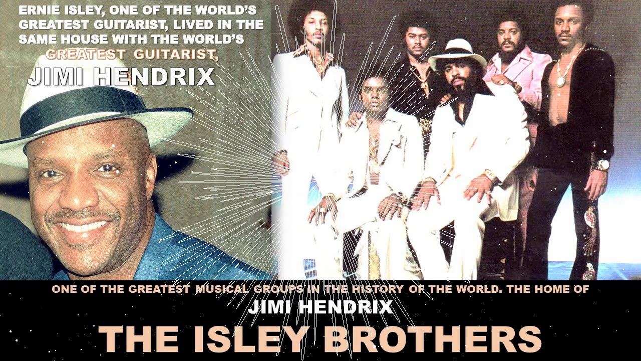 ERNIE ISLEY, ONE OF THE WORLD'S GREATEST GUITARIST, THE ISLEY BROTHERS ...
