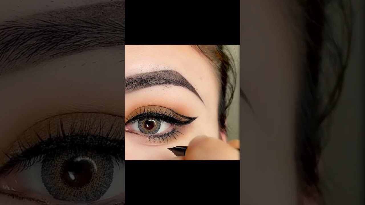Do you think the painted eyelashes are good-looking, or the effect of ...