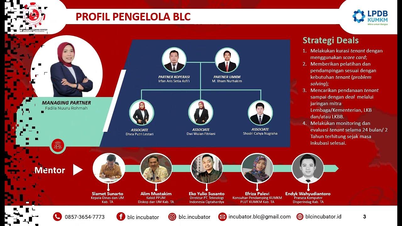 Video Presentasi Rencana Kegiatan BLC Incubator TA. 2024 - YouTube
