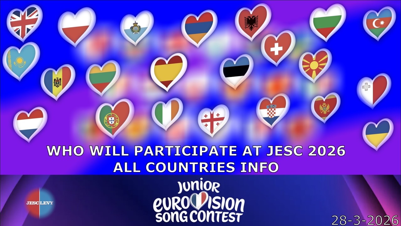 WHO WILL PARTICIPATE AT JESC 2026 | All countries INFO - YouTube