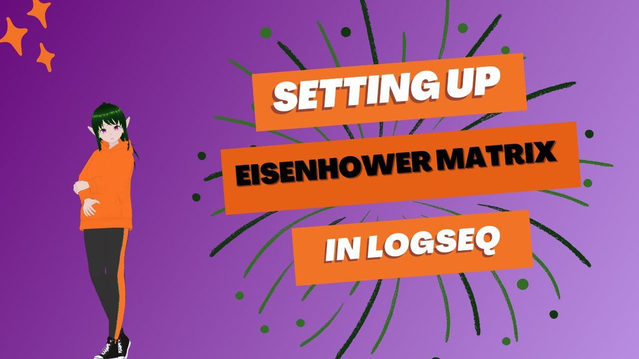 Setting up an Eisenhower Matrix in Logseq with Whiteboard - YouTube