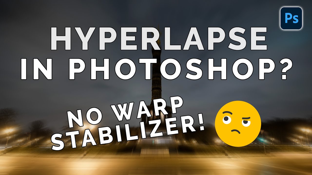 How to HYPERLAPSE in PHOTOSHOP Tutorial - YouTube