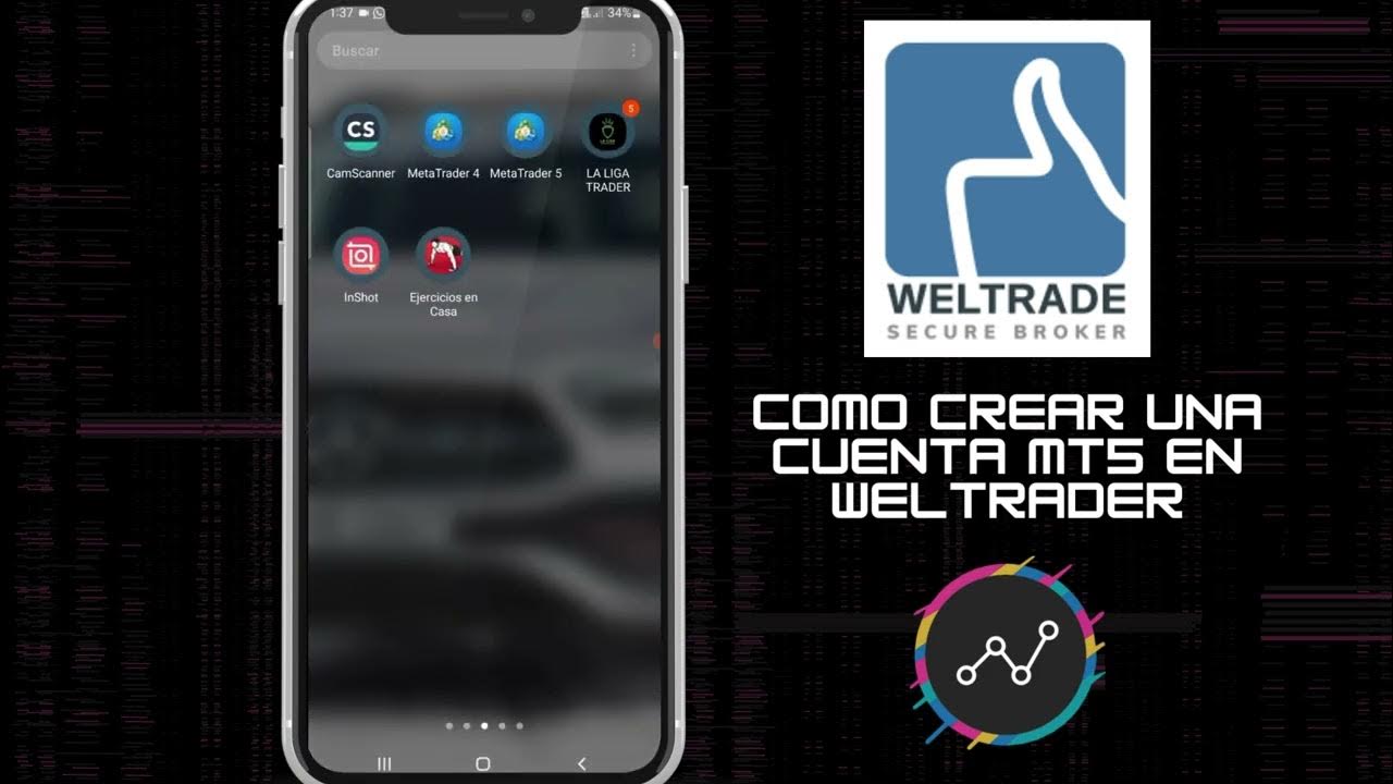 Como crear una cuenta MT5 EN WELTRADE? - YouTube