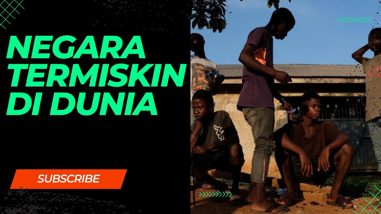 10 Negara termiskin di dunia 2023 - YouTube