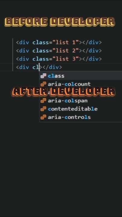 Which you Before vs After Developer 😜😜#webdevelopment #html5 #css #webdesign - YouTube
