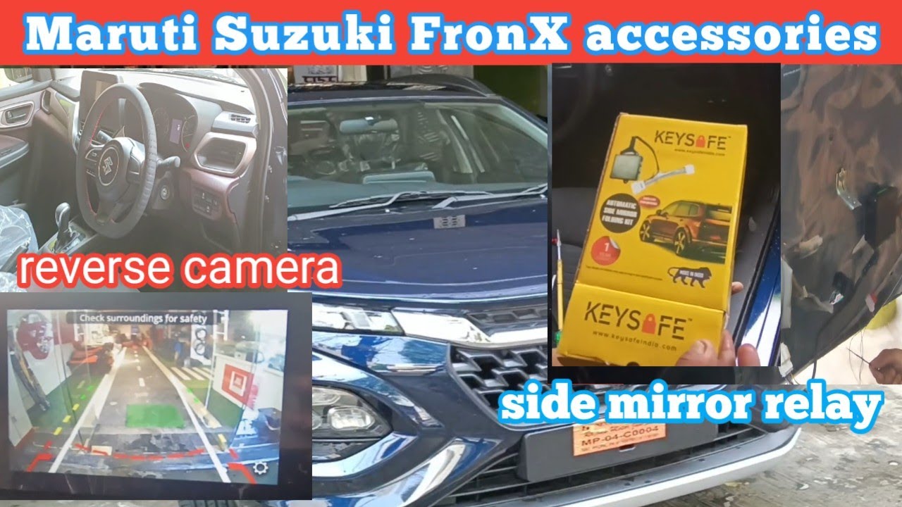 Maruti Suzuki Fronx || rear view camera | auto side mirror folding ...