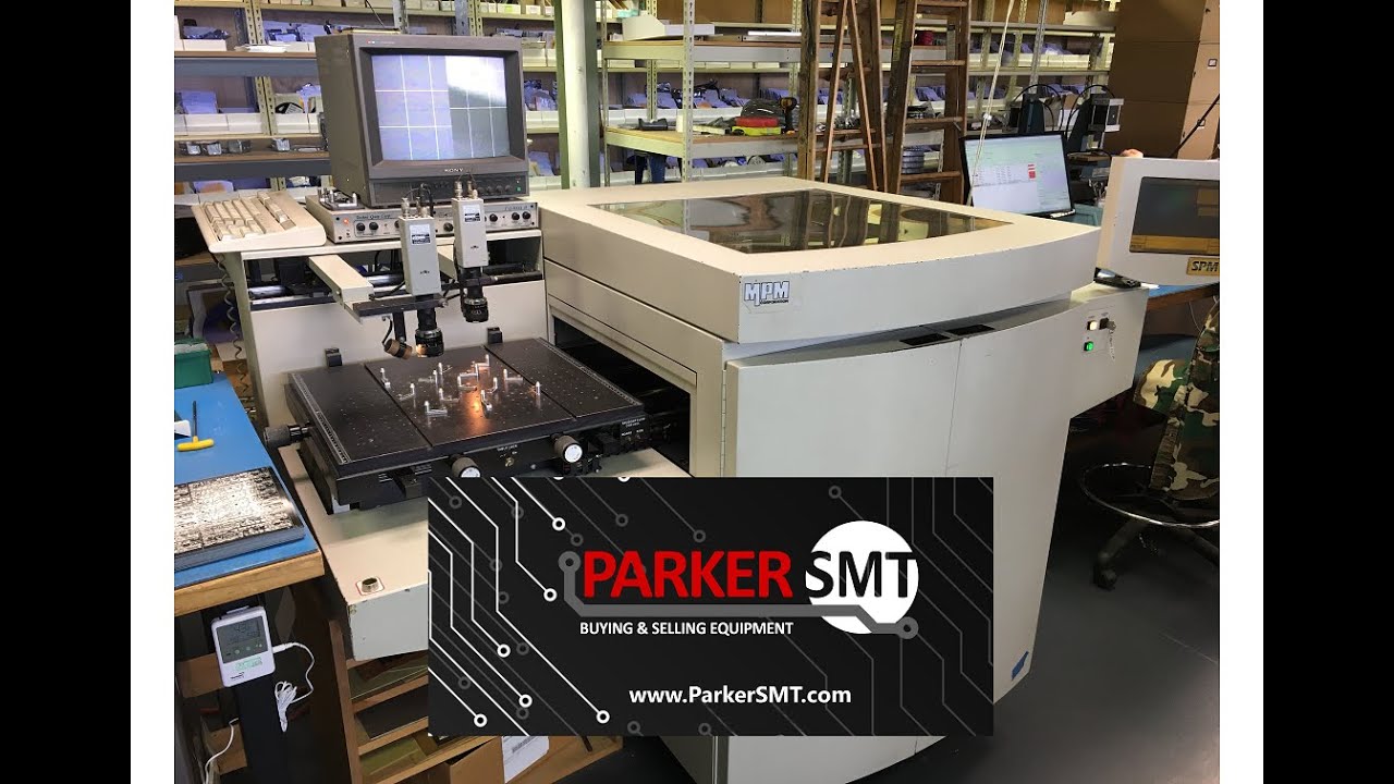 MPM SPM Semi-Automatic Screen Printer - YouTube