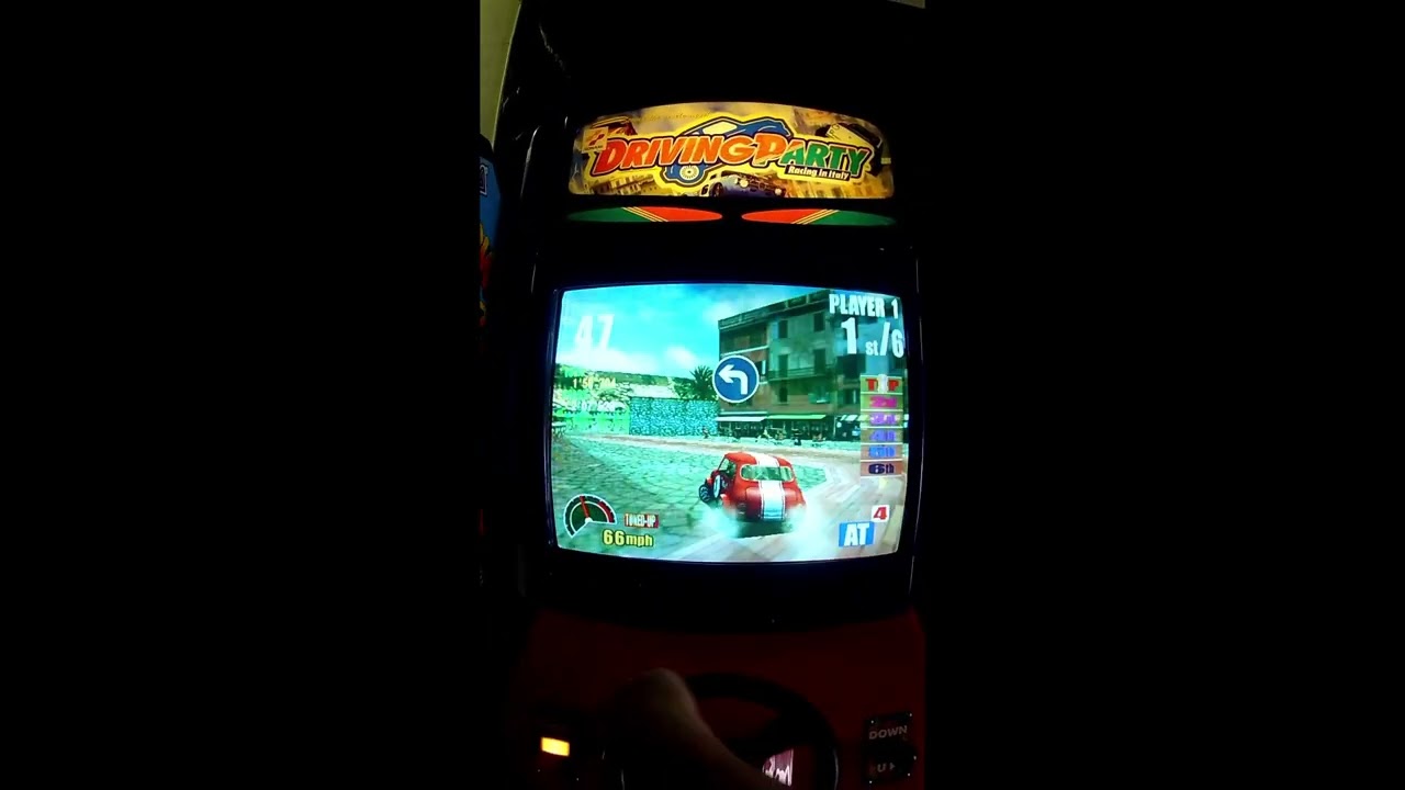 Konami Driving Party/ GTi Club 2 (Corso Italiano) Arcade Machine ...