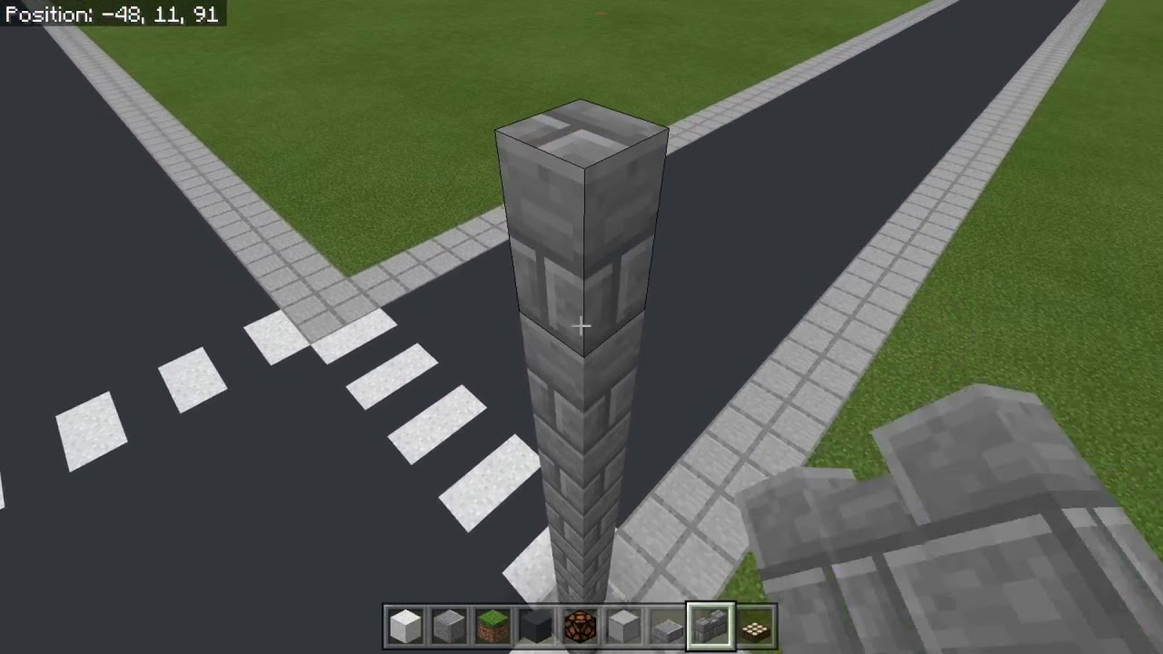 Minecraft - Road Work - YouTube