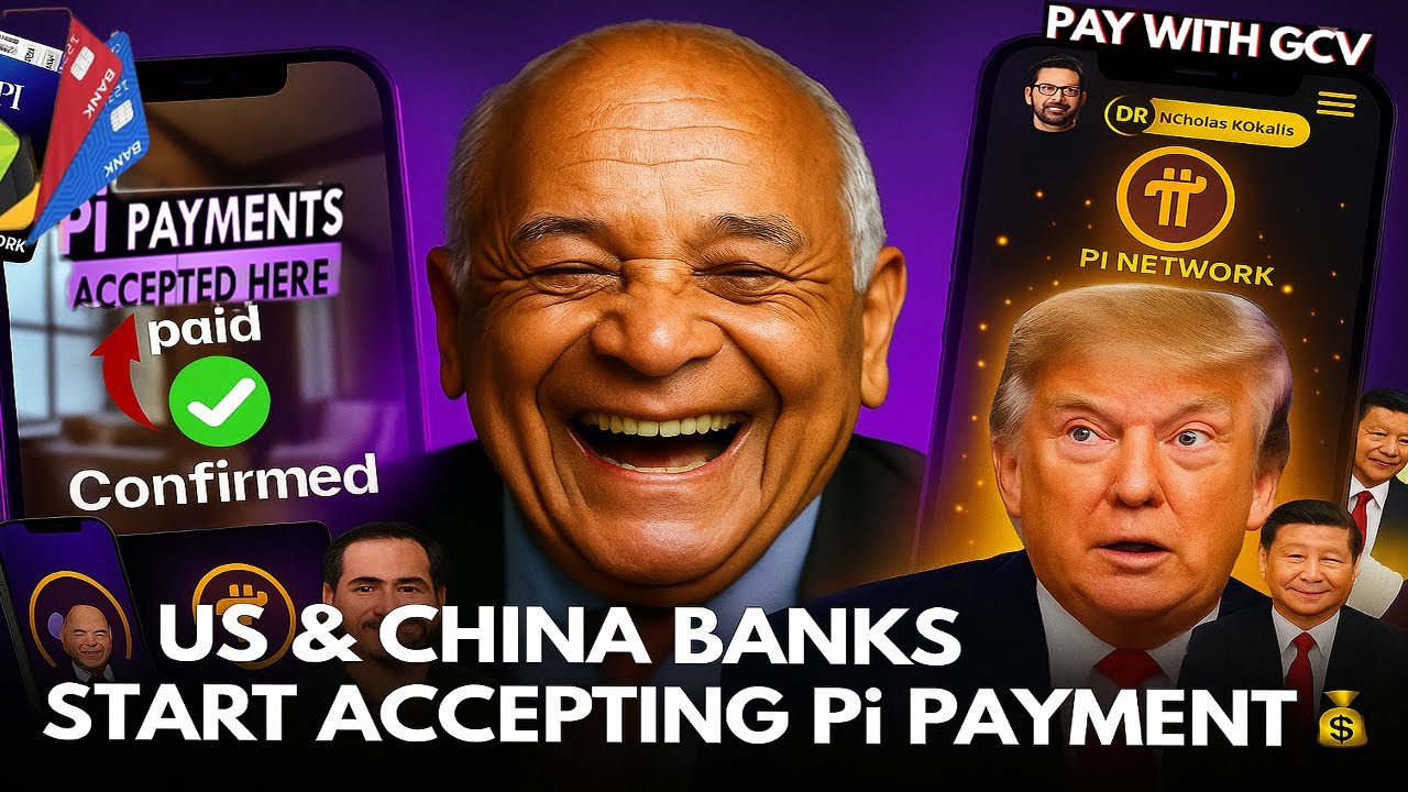 🚨 Finaly Countdown US & China Banks Approve Pi Payments🚀Pi Officially ...