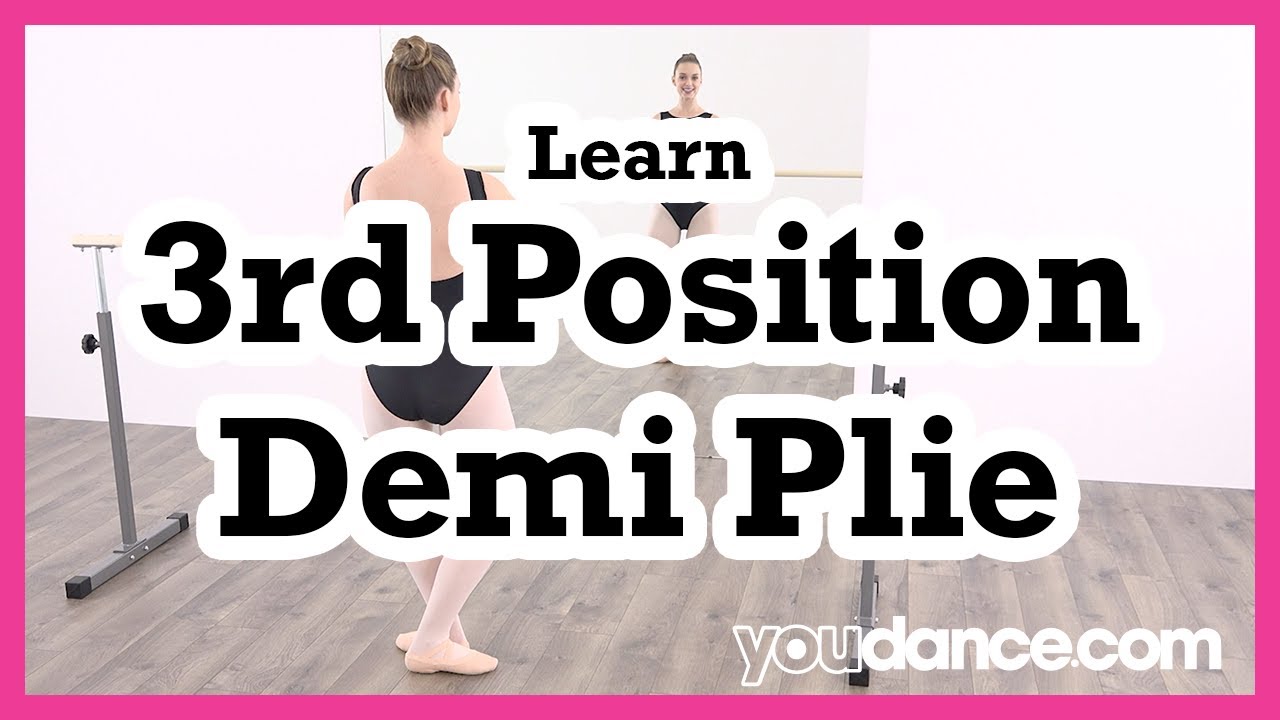 How to do 3RD POSITION in demi plié - Beginner Ballet | YouDance.com ...